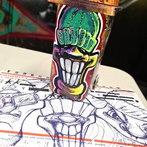 Graffiti Art Character Trash Can Collectors Original Art by Omega - Etsy