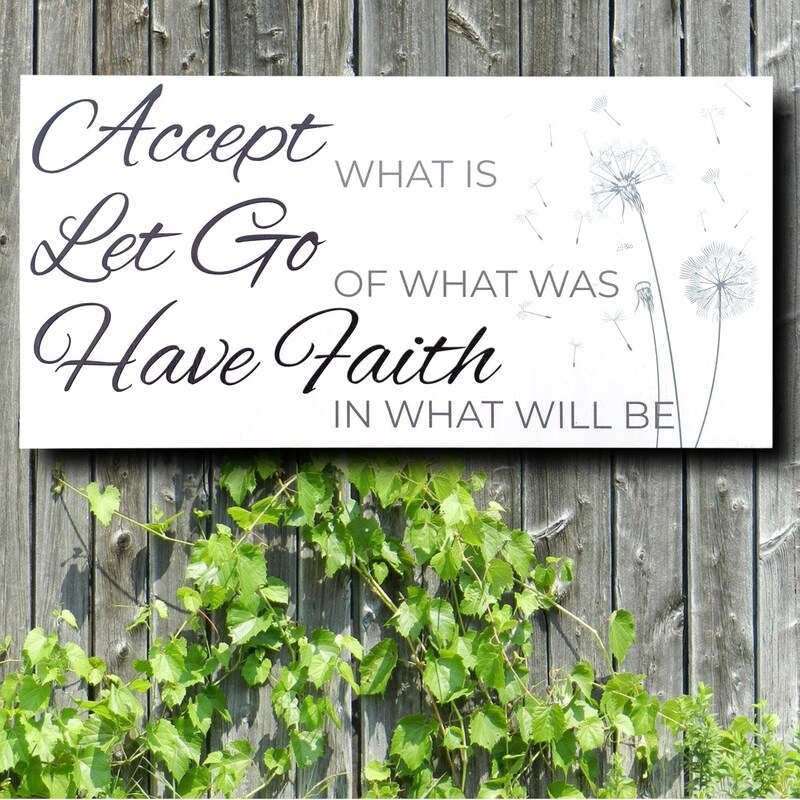 Accept What is Sign - Etsy