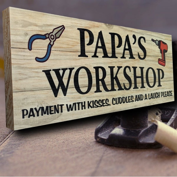 Workshop Sign - Etsy