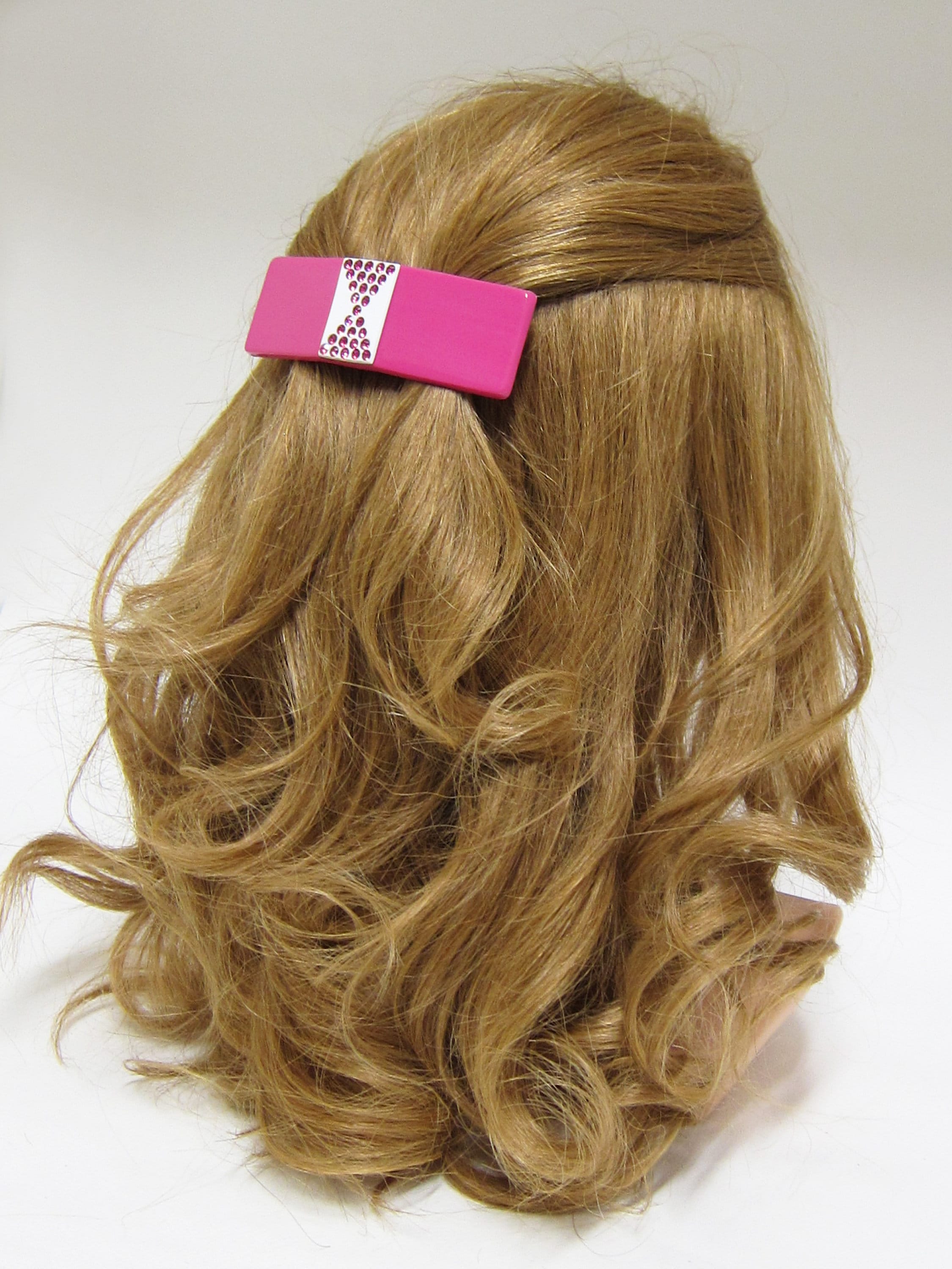 EXTRA-LARGE 1980's Vintage Barrette 3.7 Fuchsia - Etsy