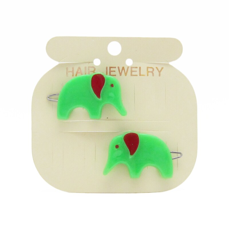 Elephant Hair Clip - Etsy