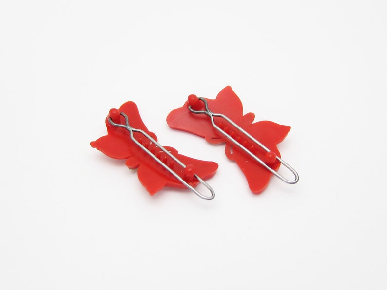 1950's TIP-TOP Vintage Barrette Hair Clip Pair Small - Etsy