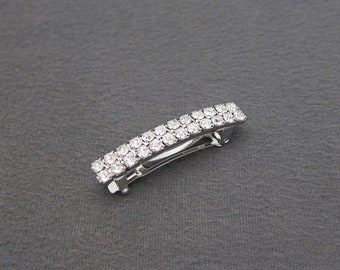 Double Row Hair Clip - Etsy