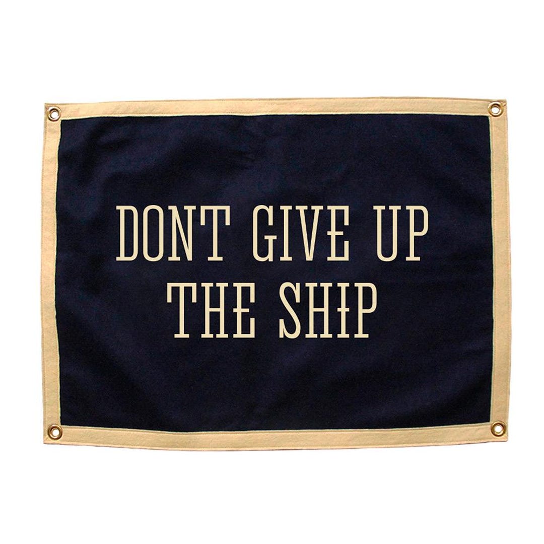 Don't Give up the Ship Camp Flag - Etsy