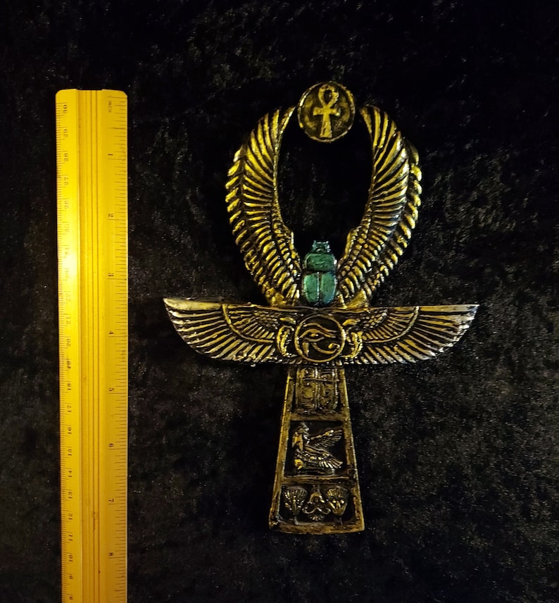Powerful Huge Ankh! Egyptian Symbol for Protection and Luck. Hand ...
