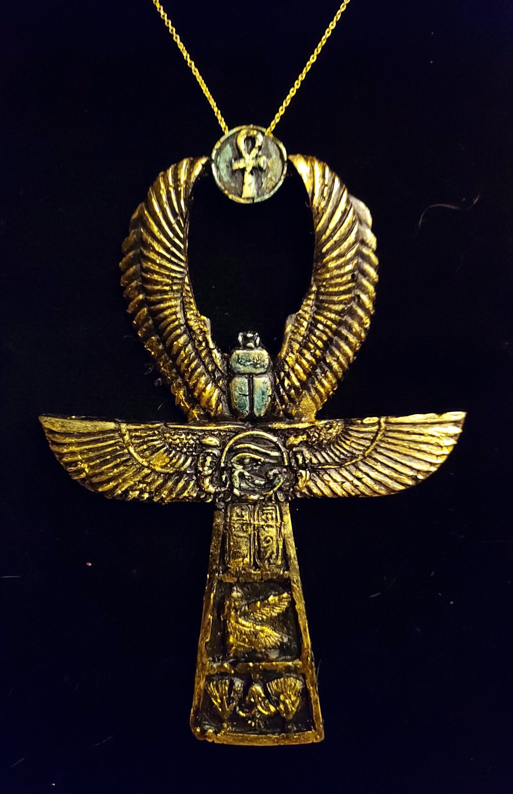 Powerful Huge Ankh! Egyptian Symbol for Protection and Luck. Hand ...