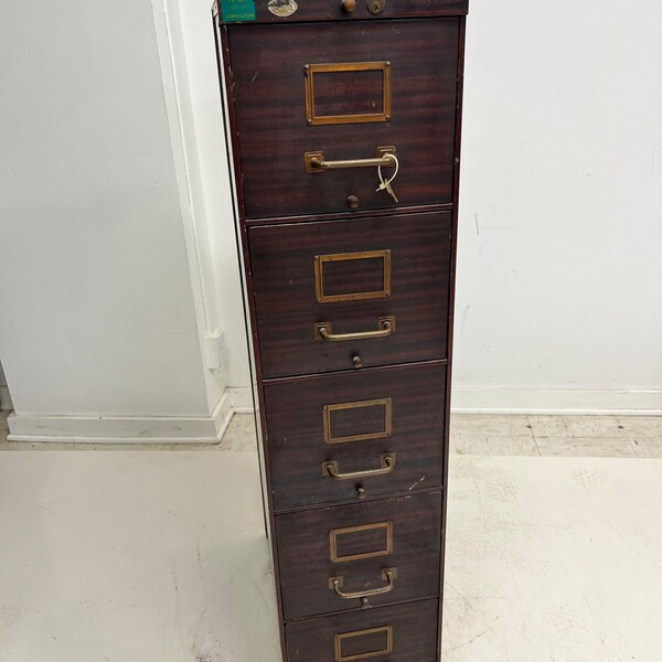 Filing Cabinet Vintage - Etsy