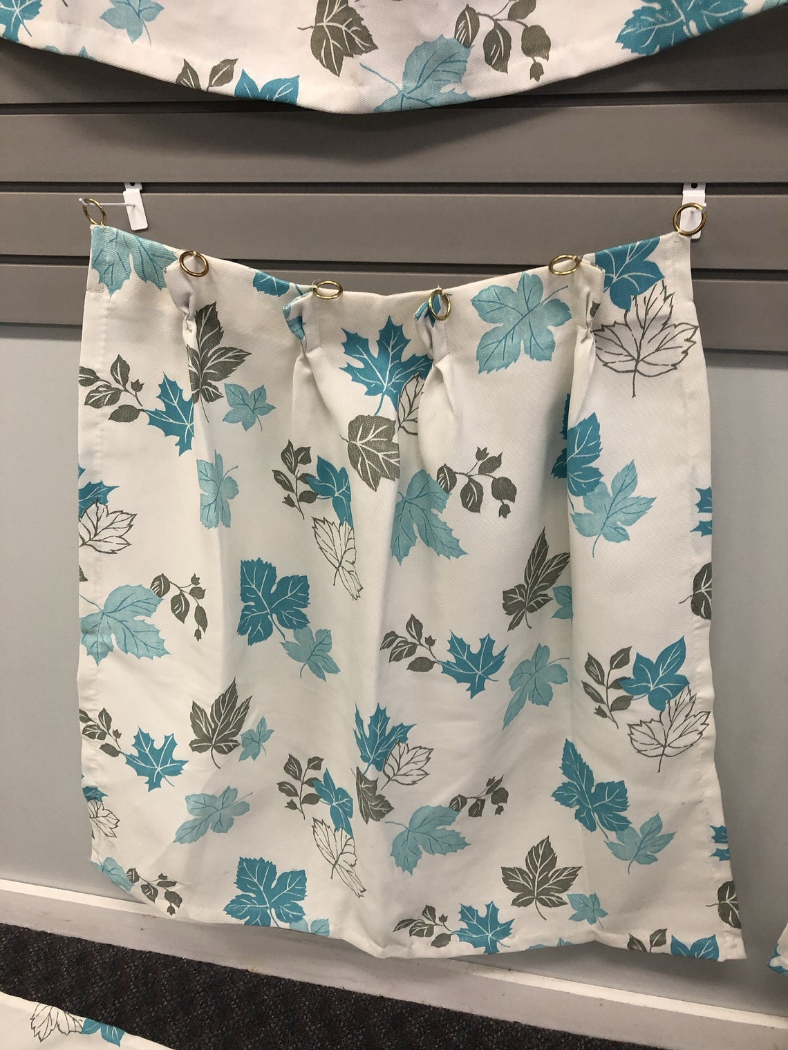 Vintage Fiberglass CURTAIN PANELS SET mid century modern | Etsy