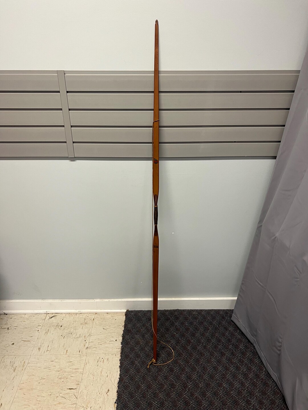 Vintage Wood Long Bow YORK WOODCRAFT EQUIPMENT Co 22 Lb Draw Longbow ...