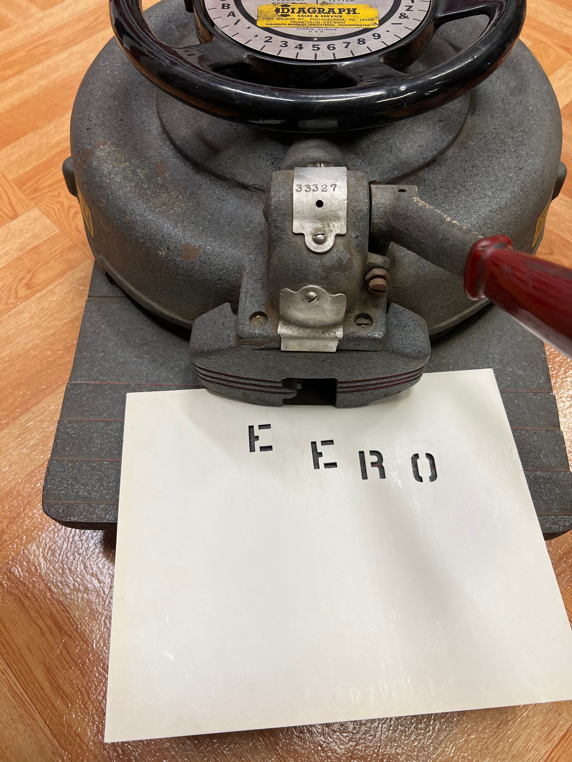 Used Stencil Cutting Machines