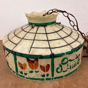 Vintage COCA COLA Hanging Lamp Ceiling Billiards Pool Light Shade ...