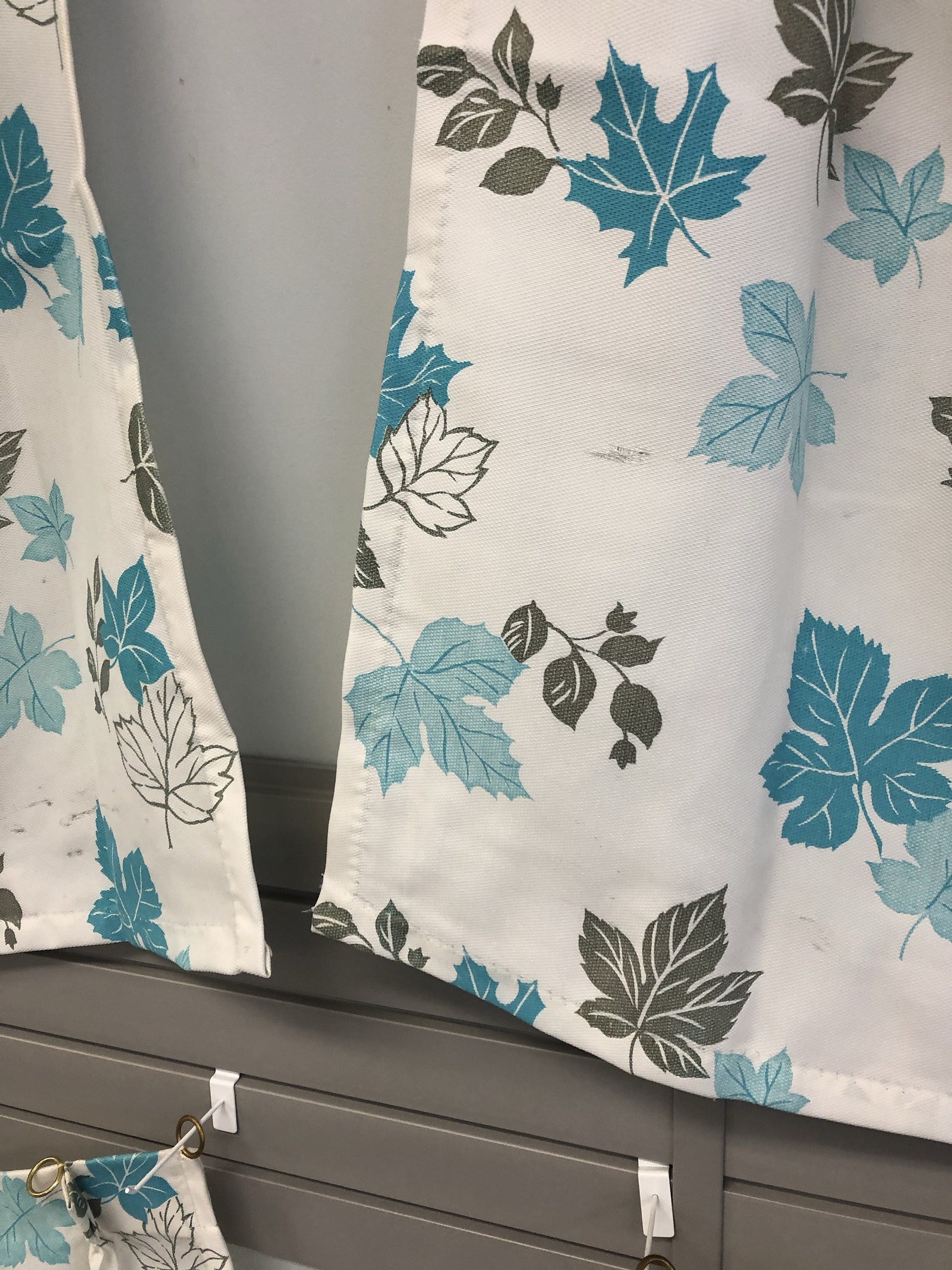 Vintage Fiberglass CURTAIN PANELS SET Mid Century Modern - Etsy