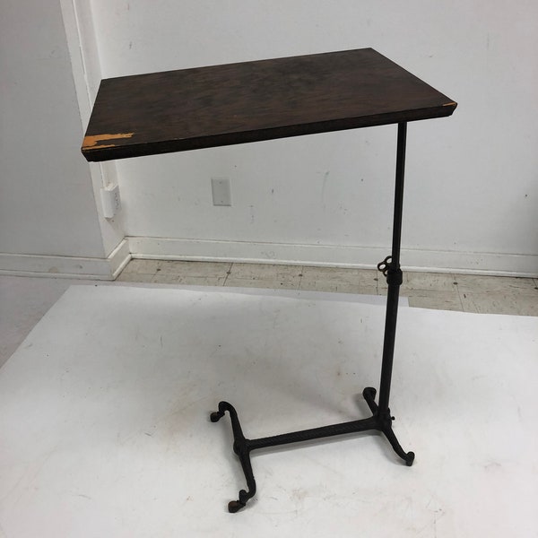 Rolling Hospital Bed Table - Etsy