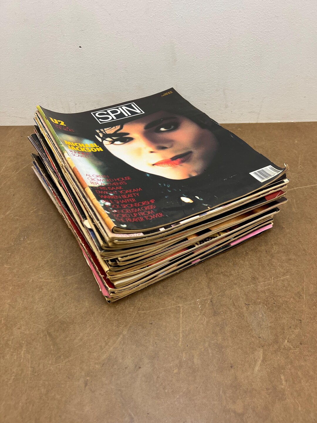 Vintage SPIN Magazine Lot X 26 Issues 1985 1986 1987 Music PRINCE ...