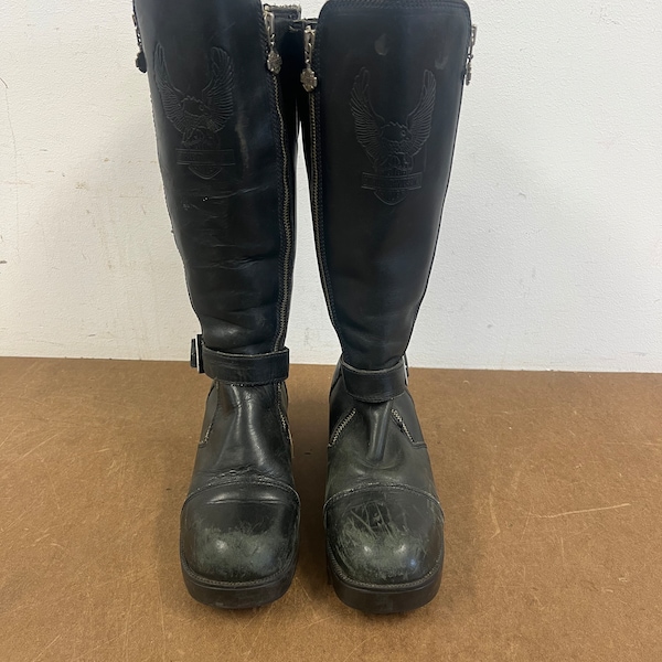 Motorcycle Cop Boots - Etsy