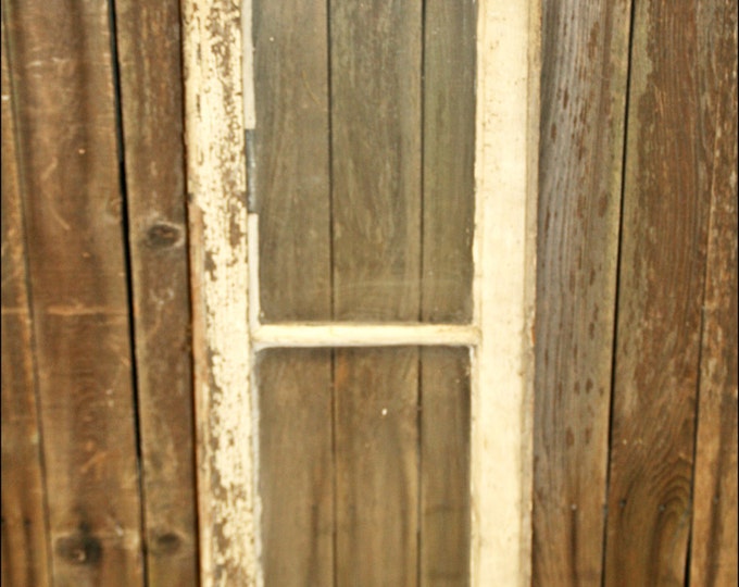 Vintage Wood Window 2 Pane Sash Picture Frame Antique Shabby - Etsy