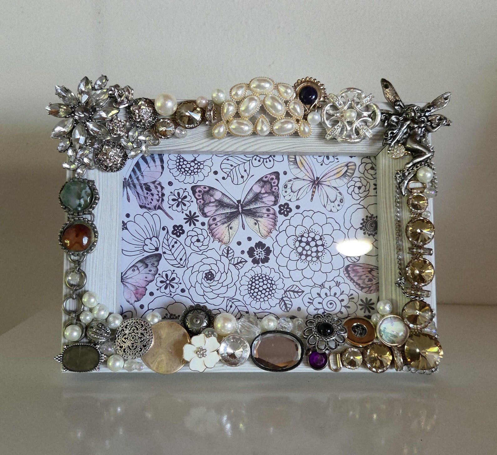 Jeweled Photo Frame - Etsy