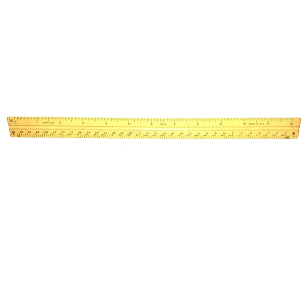 Vintage Wooden Ruler - Etsy