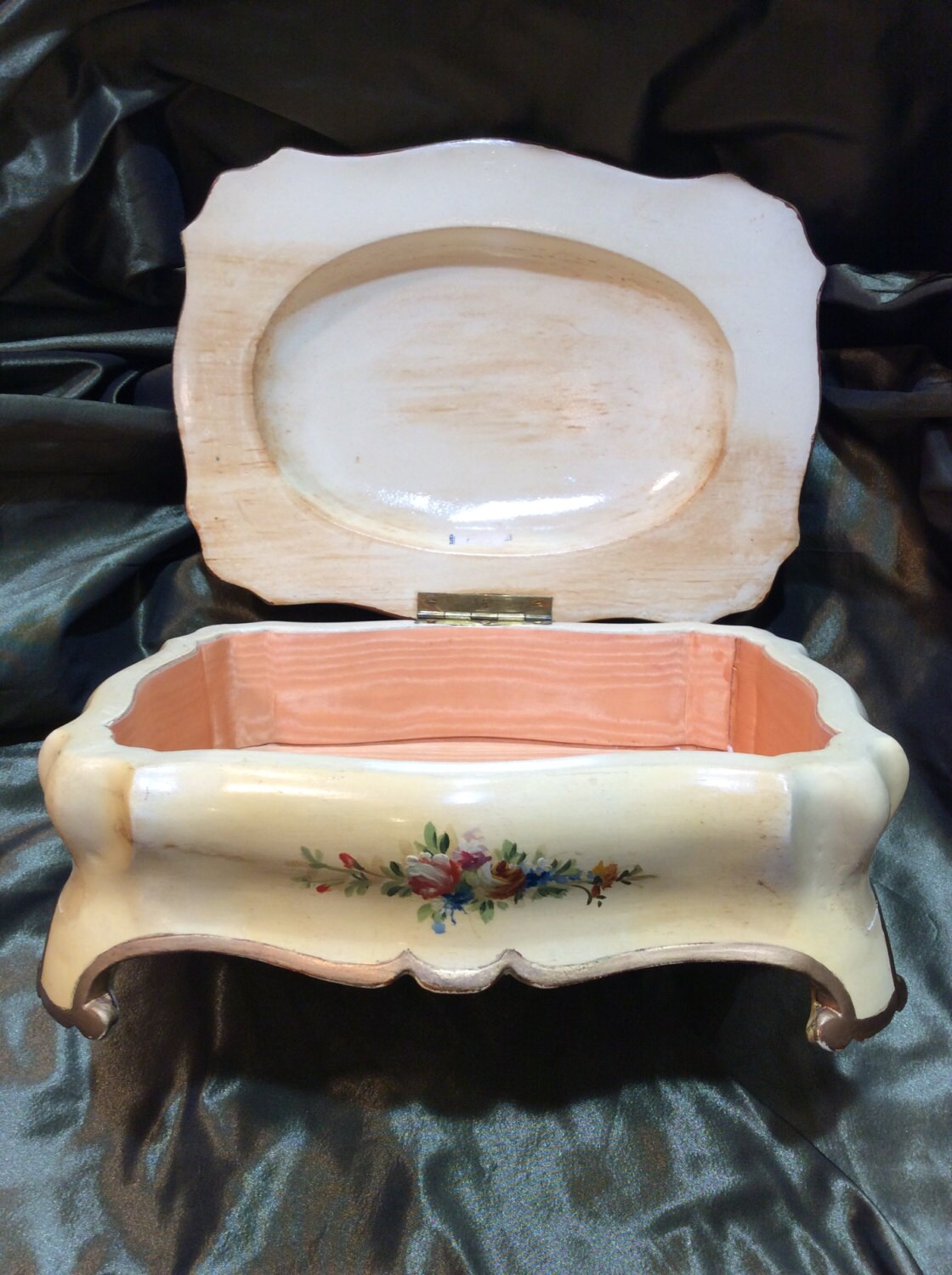 Hand Painted Treasure Box From I Magnin, Made in Italy - Etsy