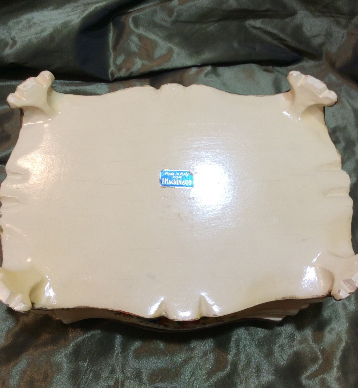 Hand Painted Treasure Box From I Magnin, Made in Italy - Etsy