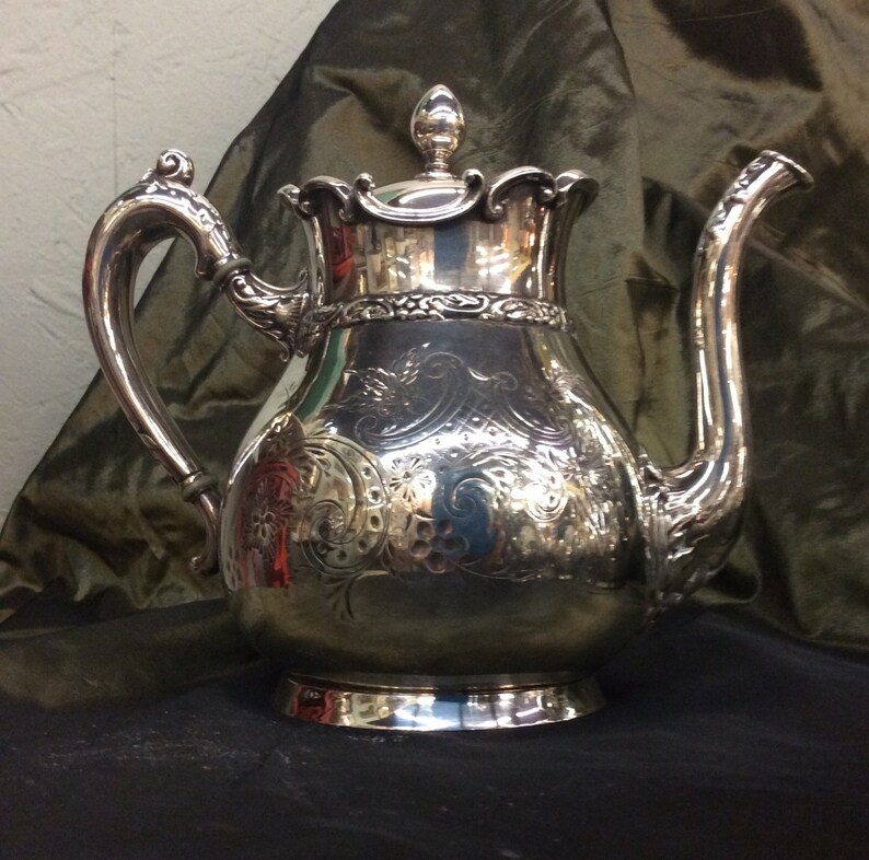 Rogers-smith Pattern 200L American Antique Quadruple Silver Plate Four ...