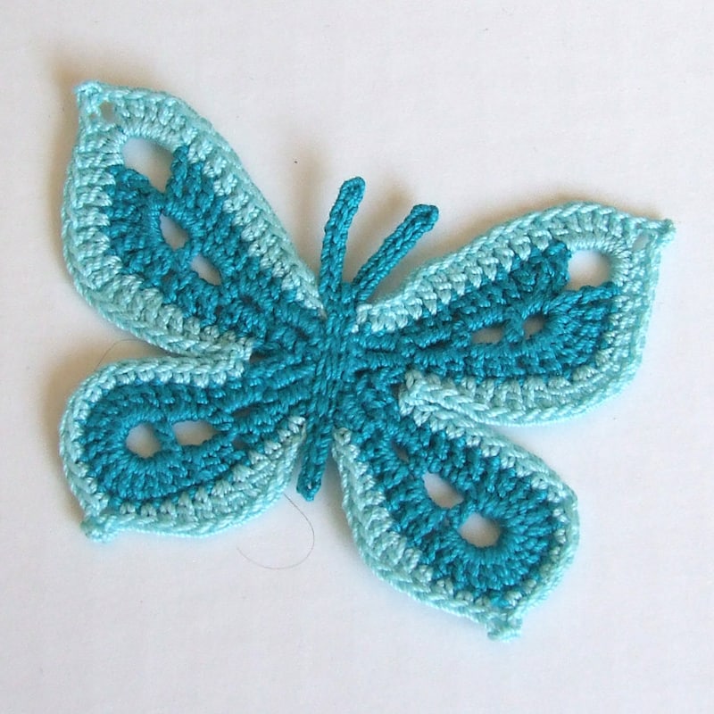 Crochet Butterfly - Etsy