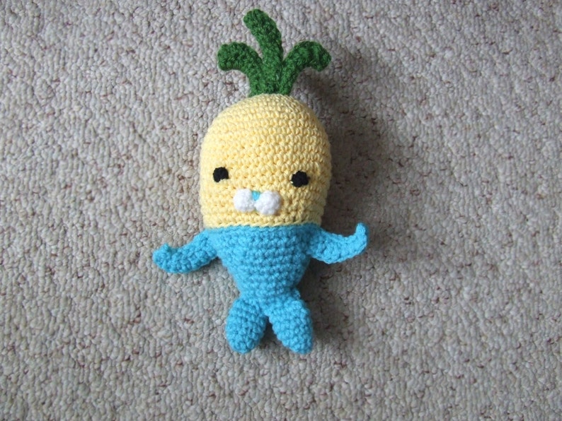 Crochet PATTERN for TUNIP the Octonaut Vegimal PDF Pattern Instant ...