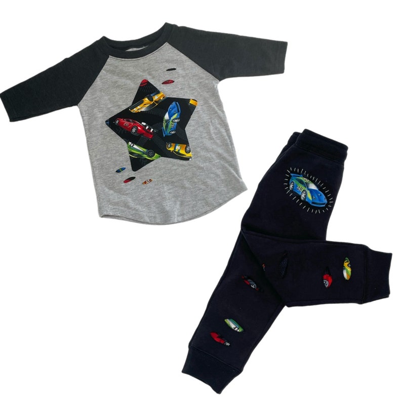 Race Car Pants Race Car Joggers Car Sweatpants Kids Joggers Race Car ...