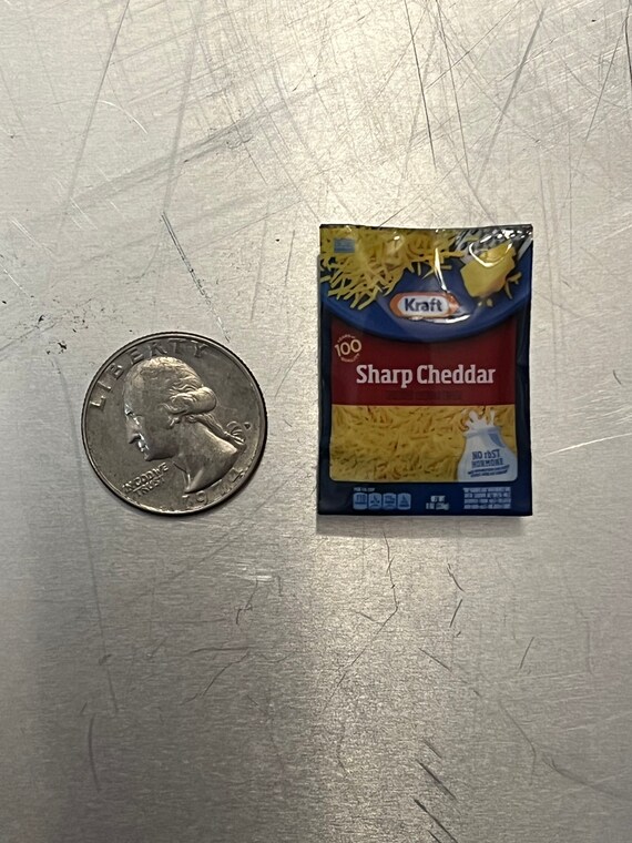 Mini Brands Toy Sharp Cheddar cheese magnet Home & Living Kitchen ...