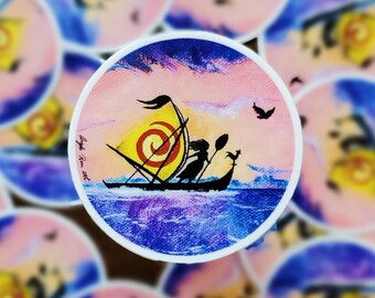 Disney Moana Stickers Waterproof Vinyl Stickers Sticker Sheet ...