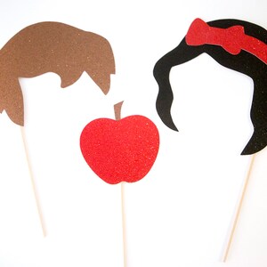 Snow White Photo Booth Prop SVG File, Silhouette Cut File, Cricut Cut ...