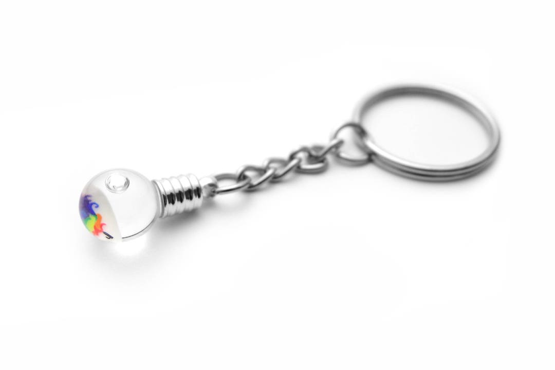 Keychain With Name, Rice Keychain, Custom Keychain, Personalized ...