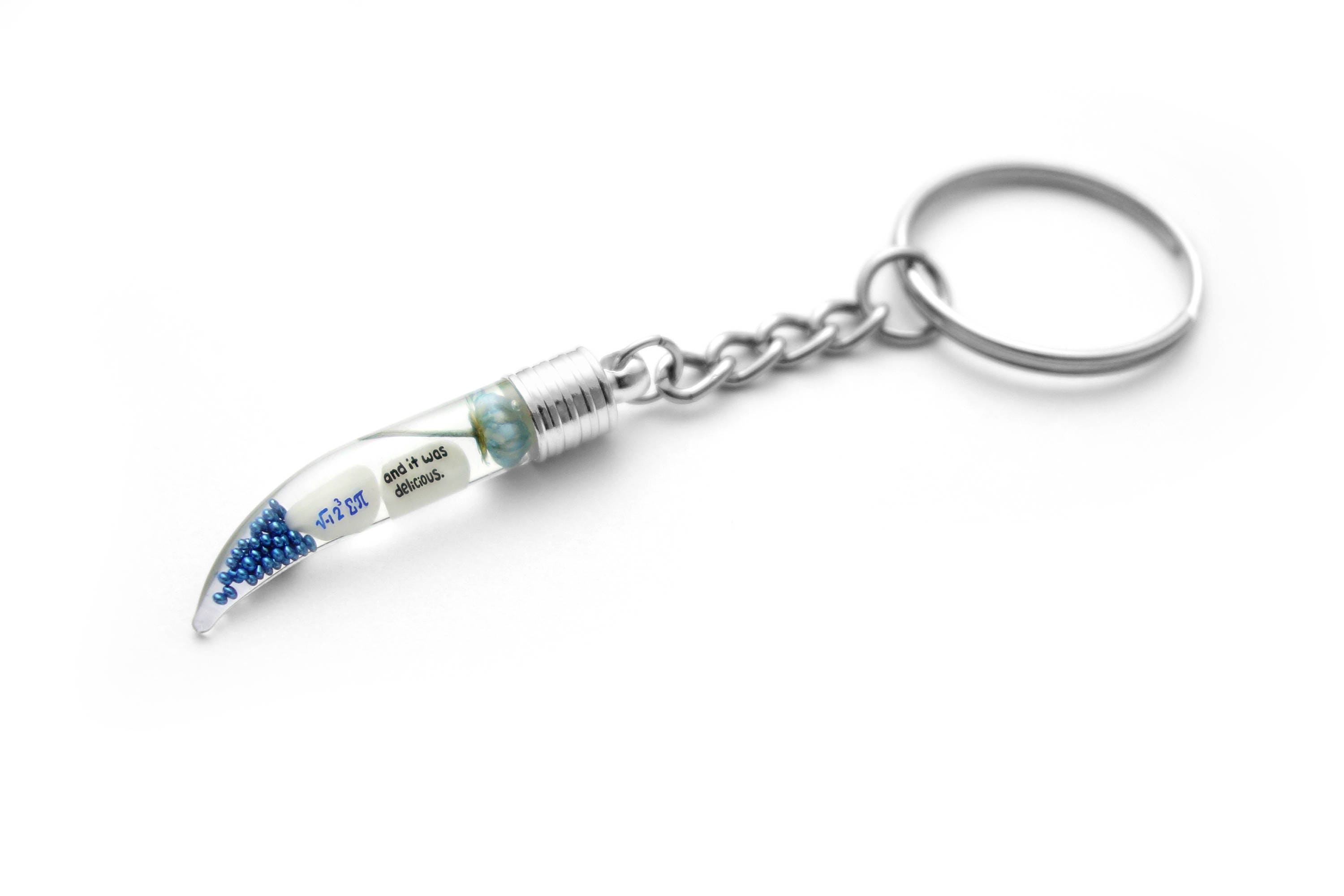 Keychain with Name Rice Keychain Custom Keychain | Etsy