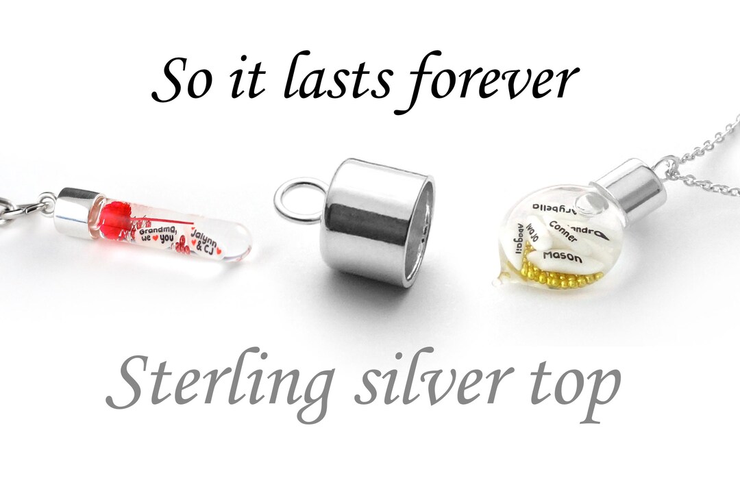 Sterling Silver Top - Add to Your Order to Replace Standard Cap, Which ...