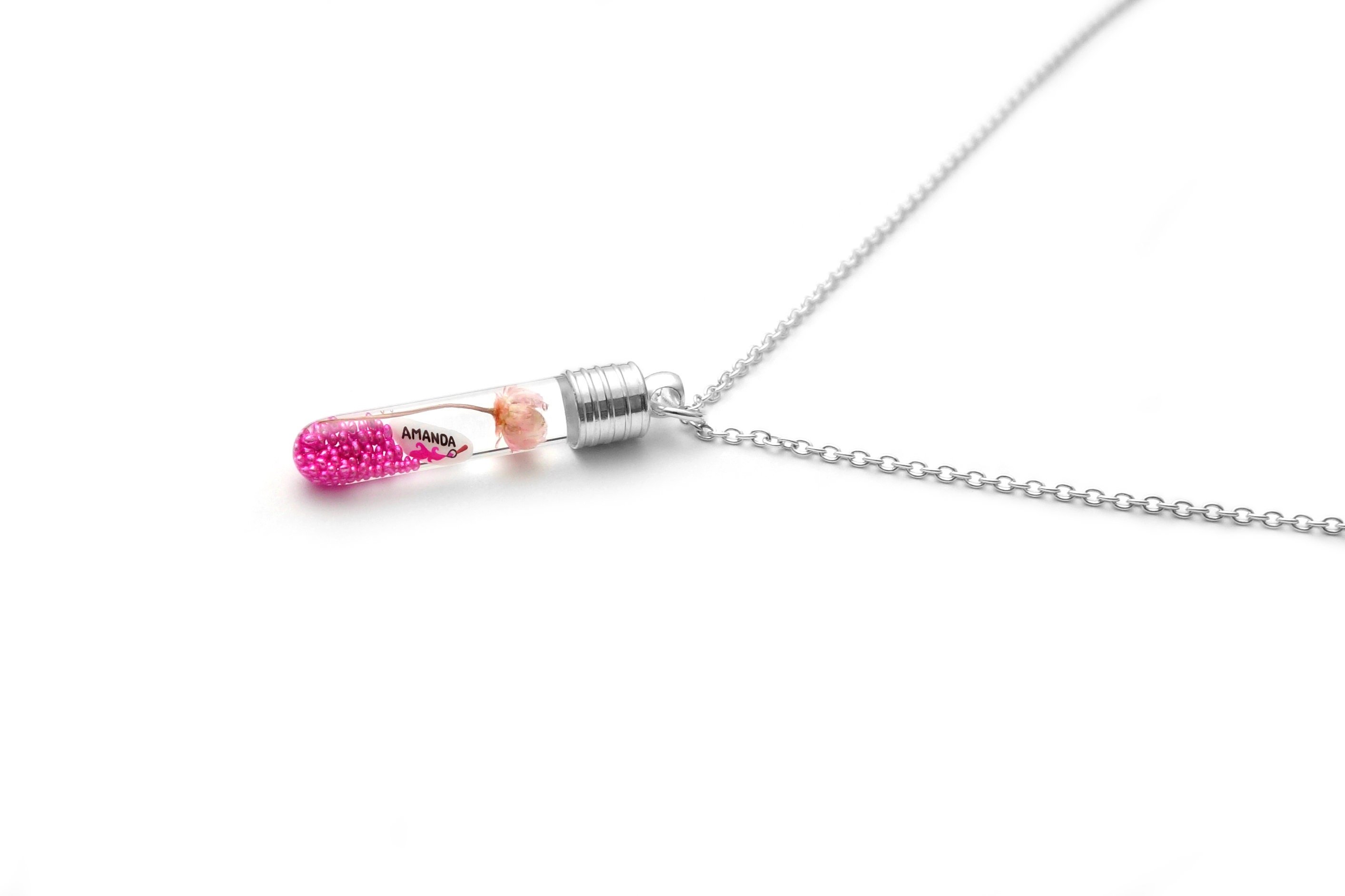 Name on Rice Necklace Unique Gift for Kids Name on Rice | Etsy Australia