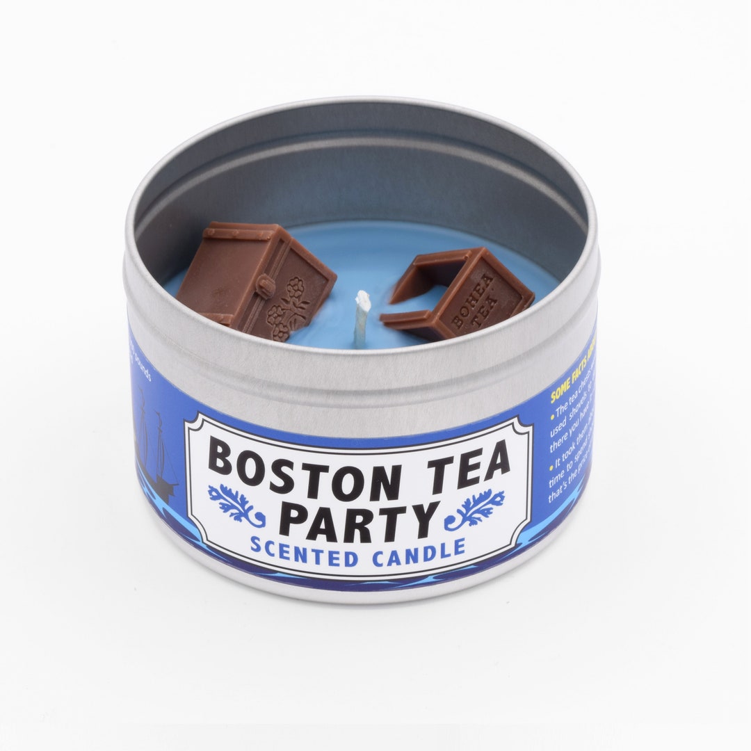 Boston Tea Party Scented Candle | Funny Gift for a History Teacher ...