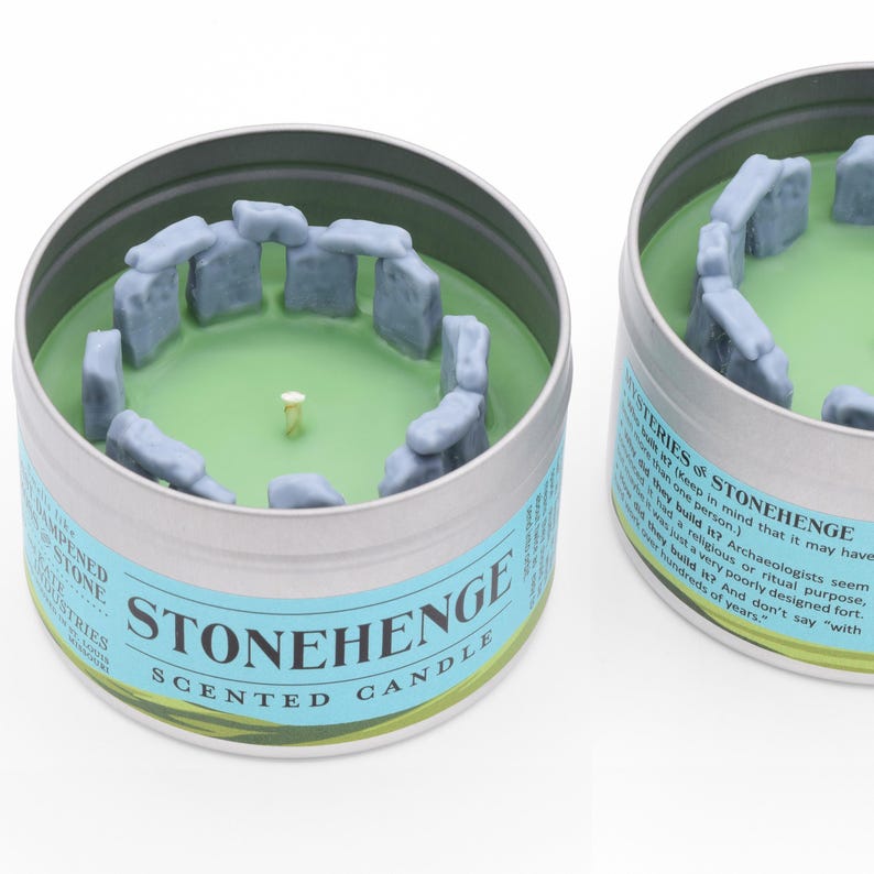 Stonehenge Scented Candle | Great Gift for a Druid | Smells Like Wet ...