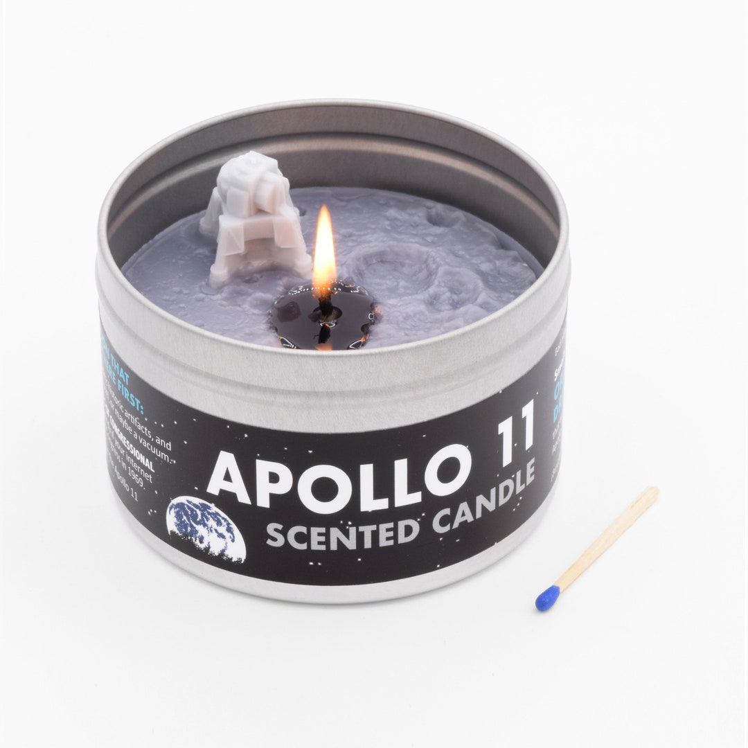 Apollo 11 Scented Candle - If We Can Put a Man on the Moon, Then Surely ...