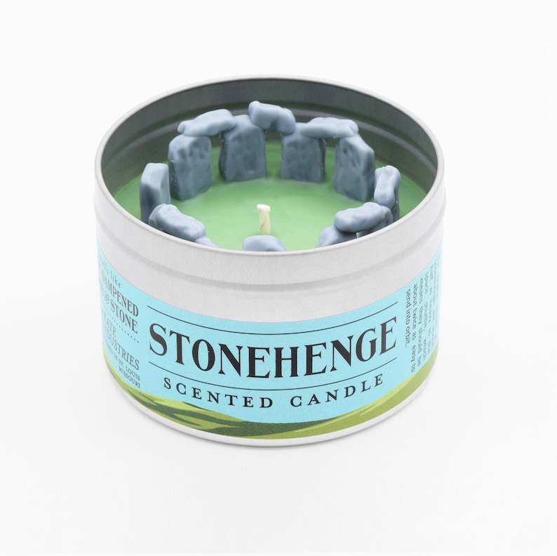 Stonehenge Scented Candle | Great Gift for a Druid | Smells Like Wet ...