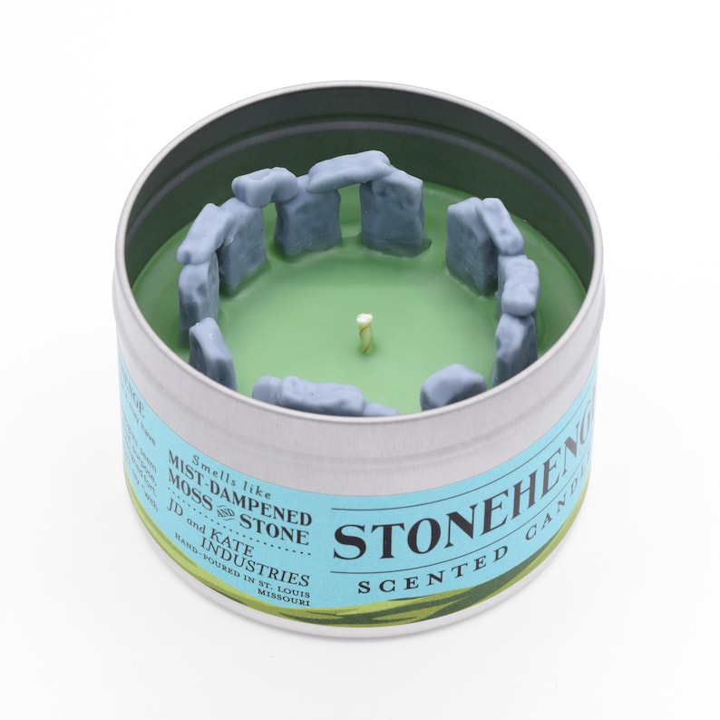 Stonehenge Scented Candle | Great Gift for a Druid | Smells Like Wet ...