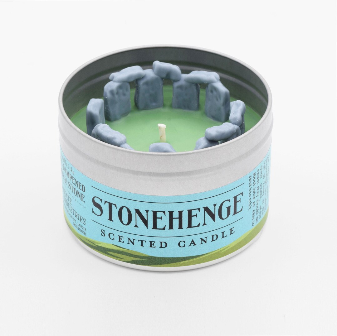 Stonehenge Scented Candle Great Gift for a Druid Smells Like Wet Rocks ...