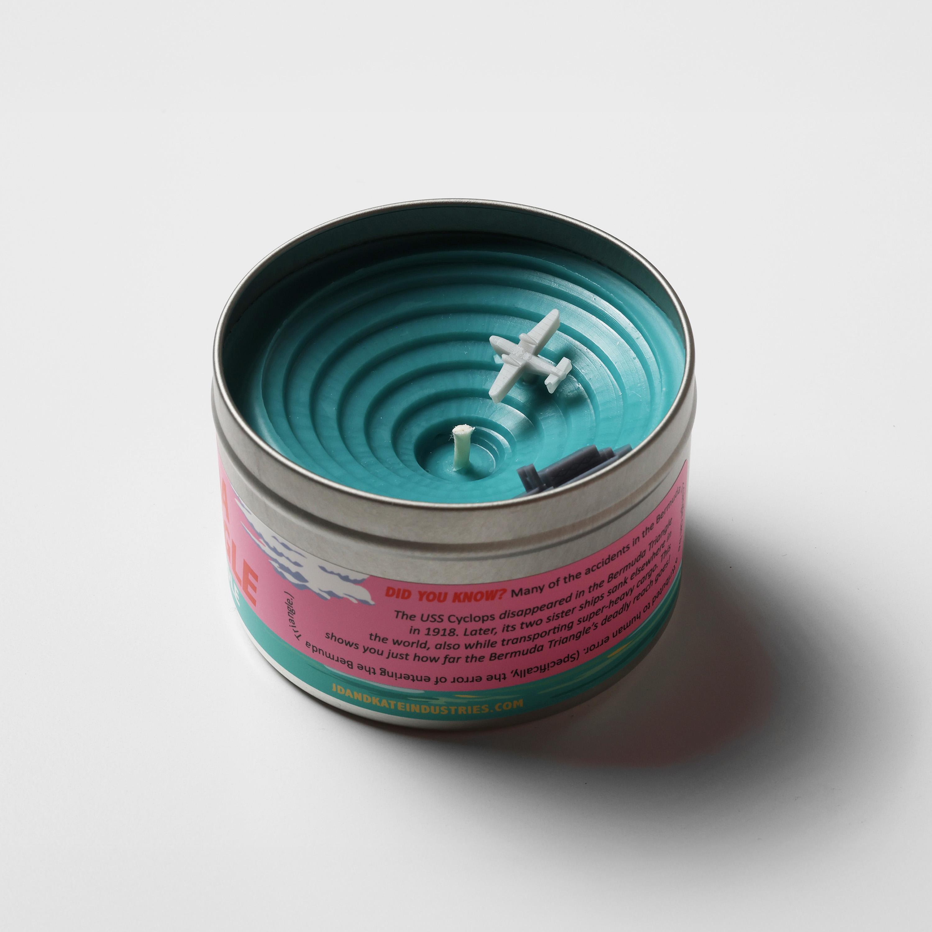 Bermuda Triangle Scented Candle | Funny and Unique Candle | Smells Like ...