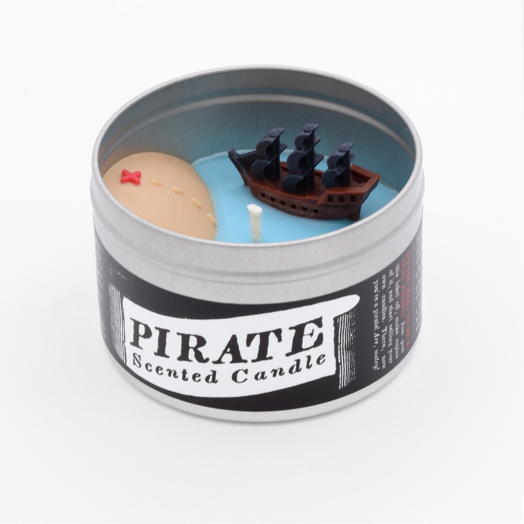 Pirate Scented Candle | Pirate Gift | Pirate Party | Rum Scent | Great ...