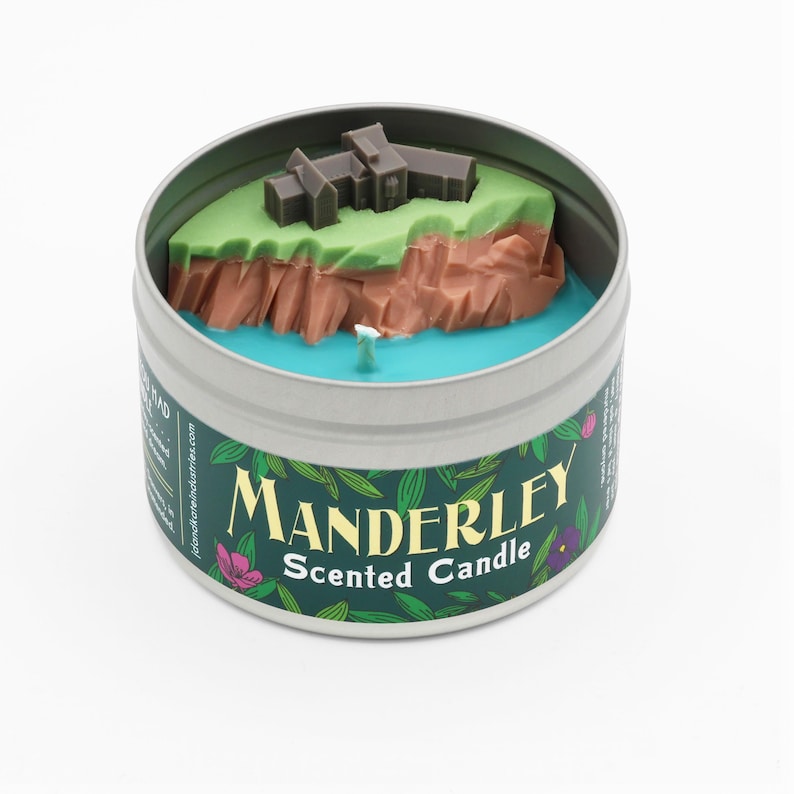 Manderley Scented Candle | Like in the Novel Rebecca | Cornwall Themed ...
