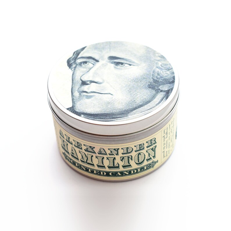Alexander Hamilton-Scented Candle Girlfriend gift | Etsy