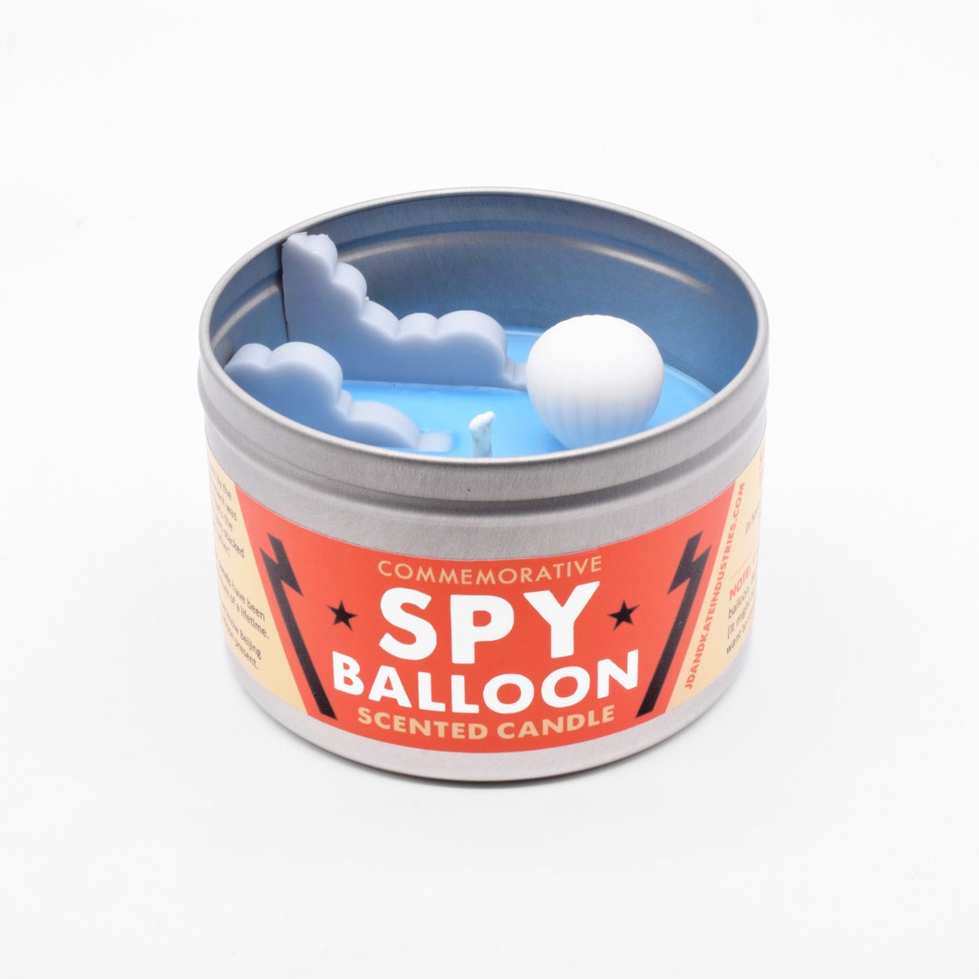 Spy Balloon Scented Candle Funny Candle Gift for a Spy or Just Someone ...