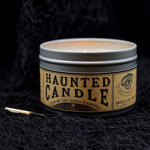 Haunted House Candle - Etsy