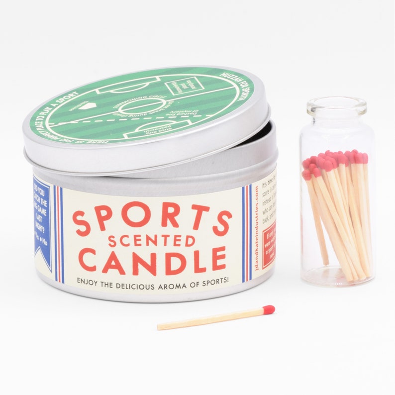 Sports Scented Candle | Inhale the Delicious Scent of Sports ...