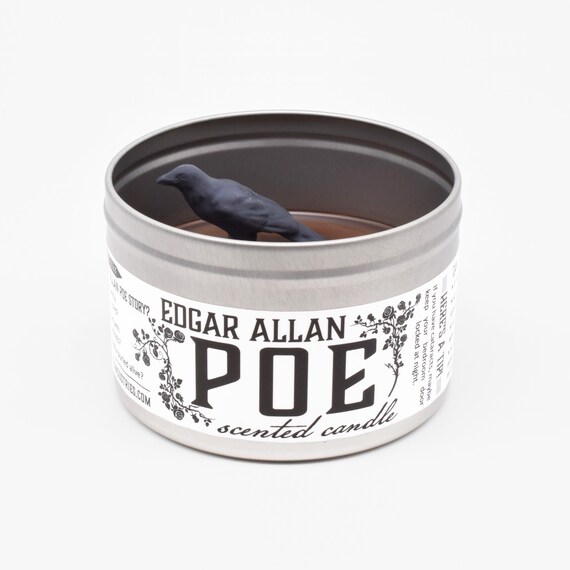 Edgar Allan Poe Scented Candle - Etsy