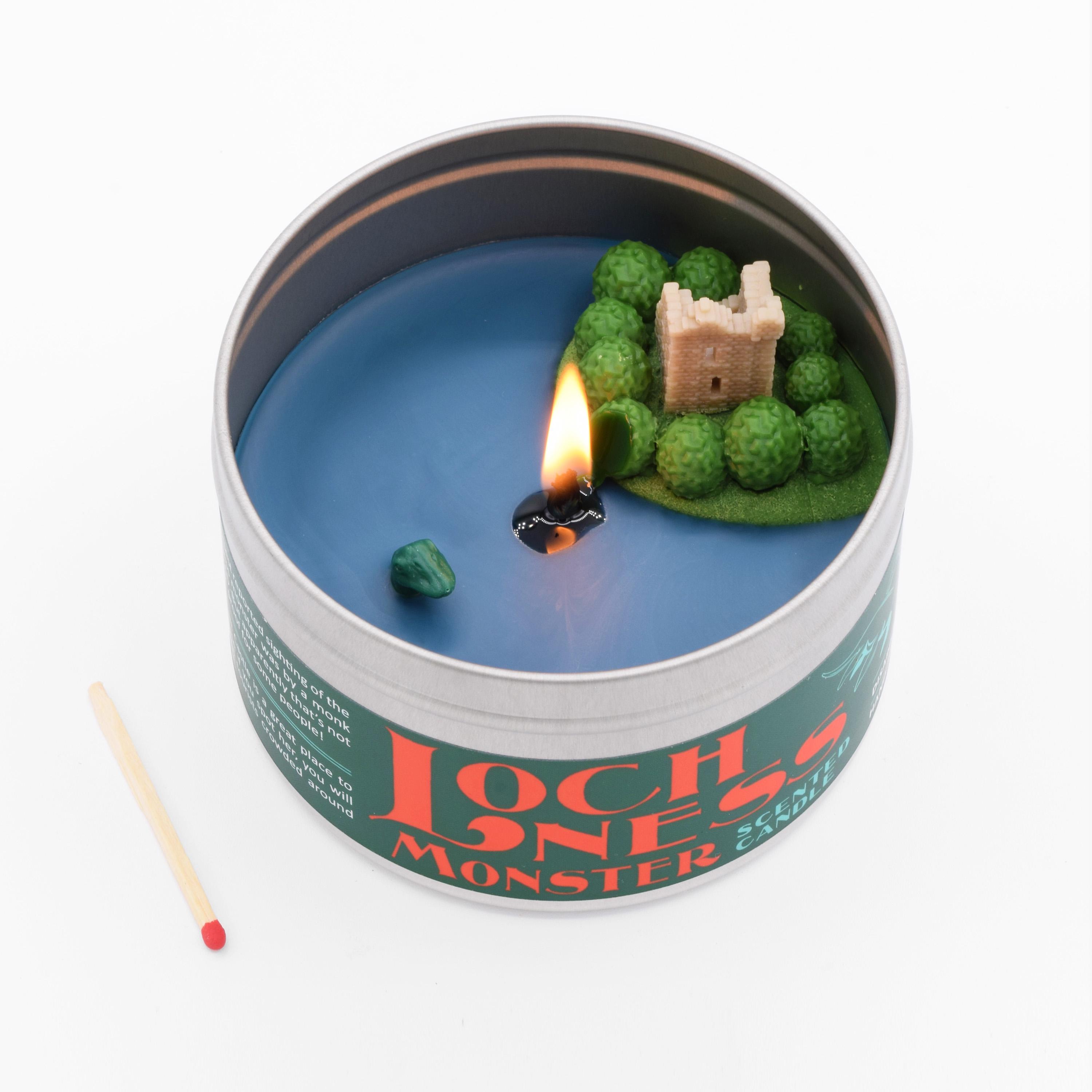 Loch Ness Monster Candle | Smells Like Pine, Because There Are a Lot of ...